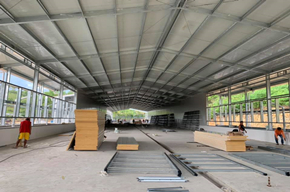 Automatic Control Prefab Steel Structure Layer House Farm Shed